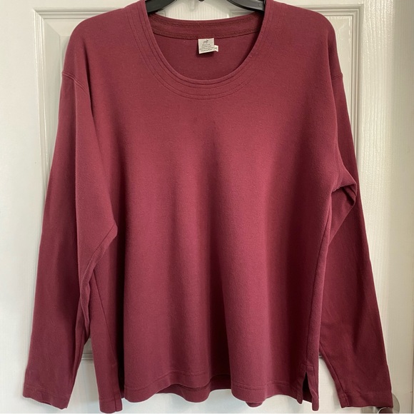 Peruvian Connection | Tops | Peruvian Connection Scoop Neck Long Sleeve ...